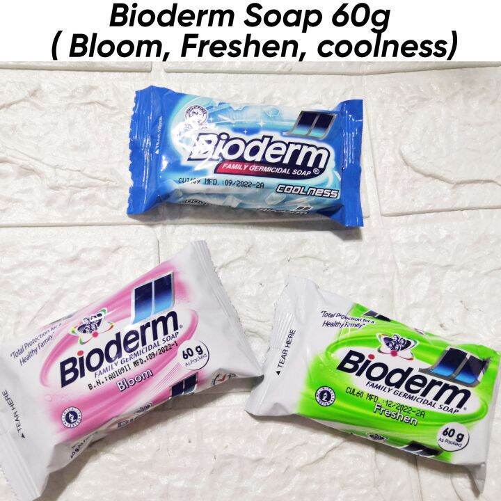 Bioderm Soap 60g (Bloom, Freshen, Coolness) Antibacterial Soap | Lazada PH