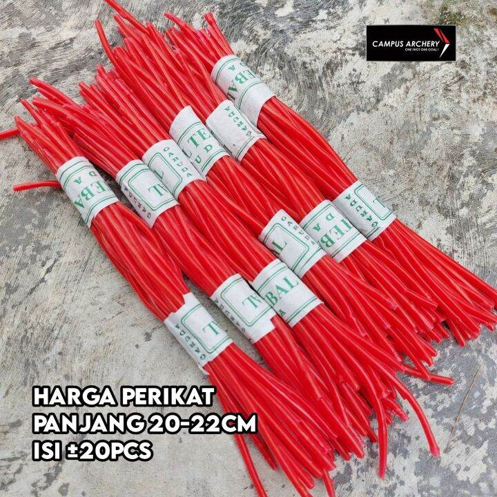 Karet Pentil Sepeda Karet Ketapel Slingshot Perikat Warna Merah ...