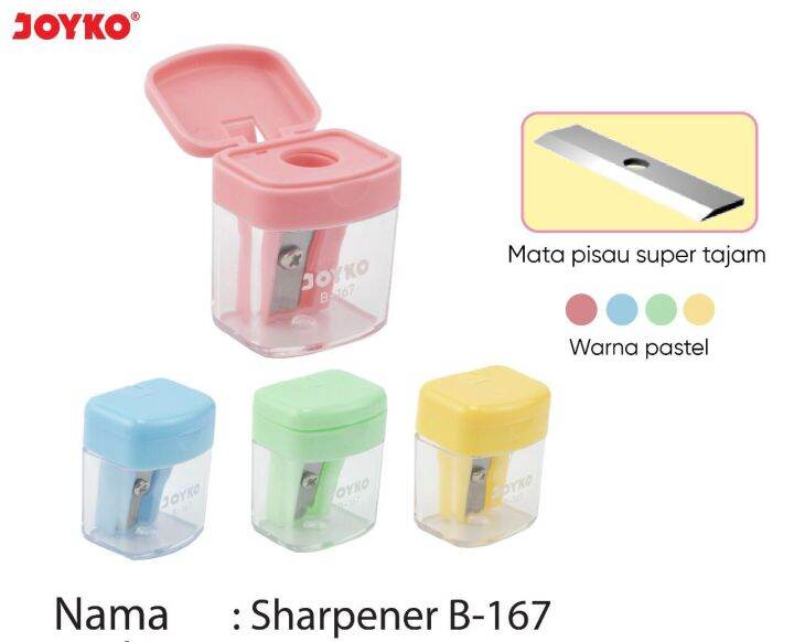 Rautan Pensil Joyko B-167 | Lazada Indonesia