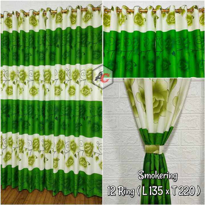 GORDEN RING 12 LOBANG UKURAN PANJANG 220 CM LEBAR 135 CM BAHAN KATUN ...