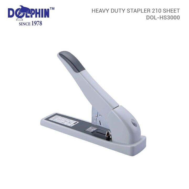 Dolphin HS3000 Heavy Duty Stapler(210 sheets) | Lazada