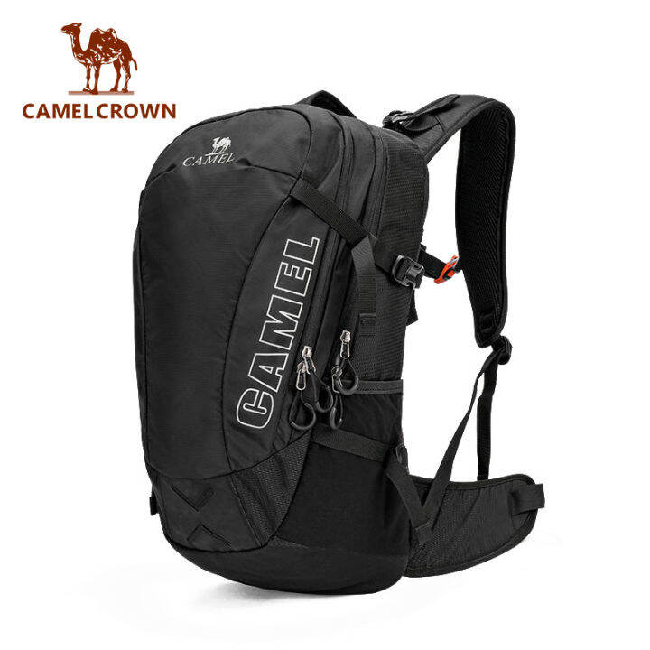 CAMELCROWN กระเป๋าแบ็กแพ็กทรงสปอร์ตเดินป่ากลางแจ้ง35ลิตรความจุมากปีนเขาเดินทางเบา | Lazada.co.th