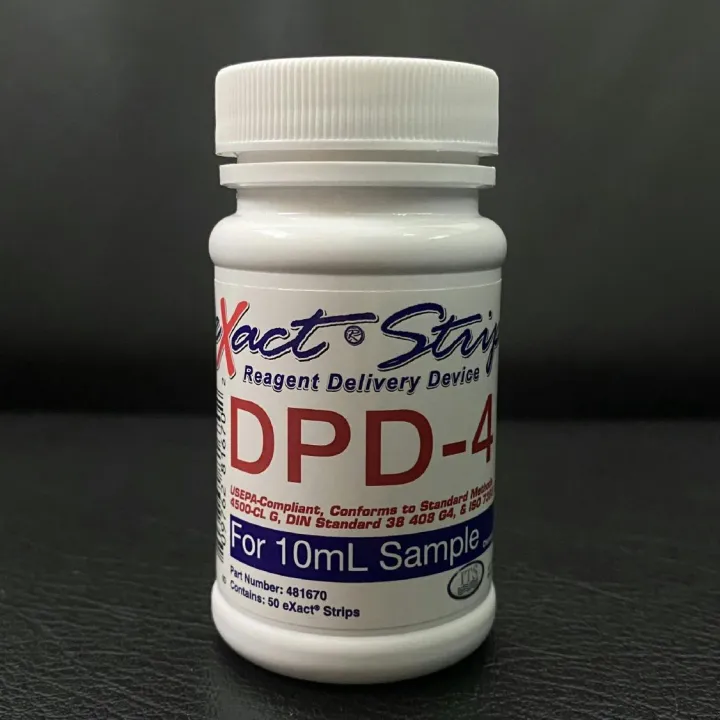DPD-4 ตัวทำปฏิกริยา สำหรับคลอรีนตกค้างทั้งหมด | Lazada.co.th