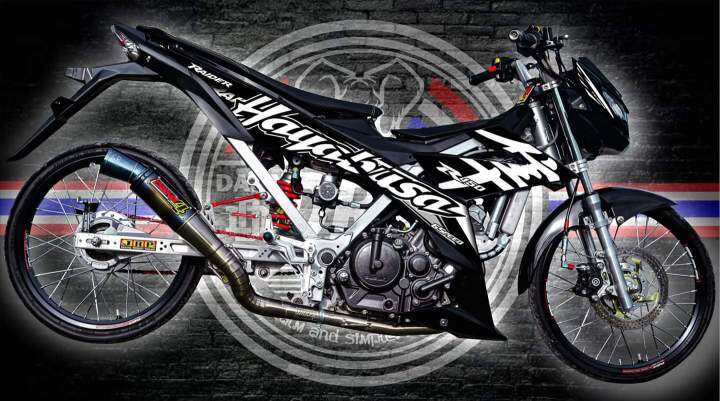 SUZUKI RAIDER 150 FI DECAL STICKER HAYABUSA DESIGN | Lazada PH