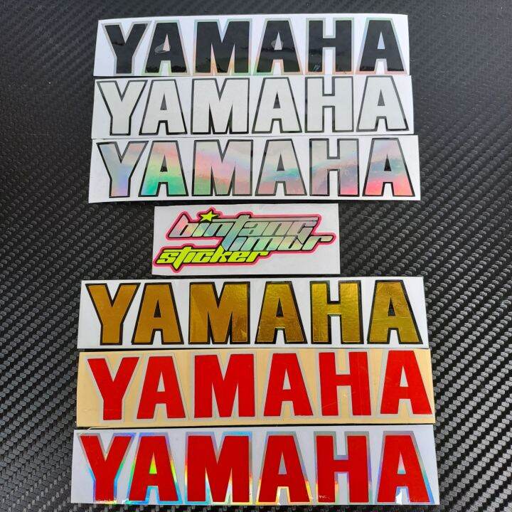 STICKER STIKER TULISAN YAMAHA CUTTING STICKER | Lazada Indonesia