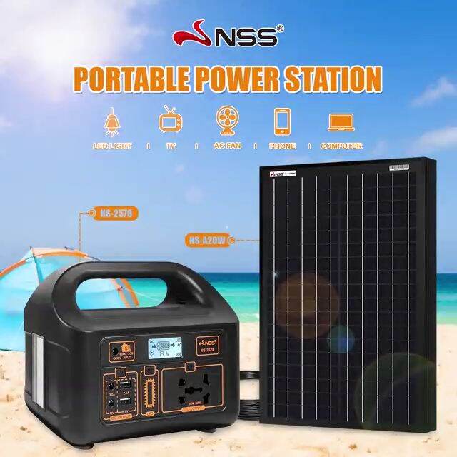 NSS Solar Power Station Set Outdoor Large Capacity Portable Generator ...