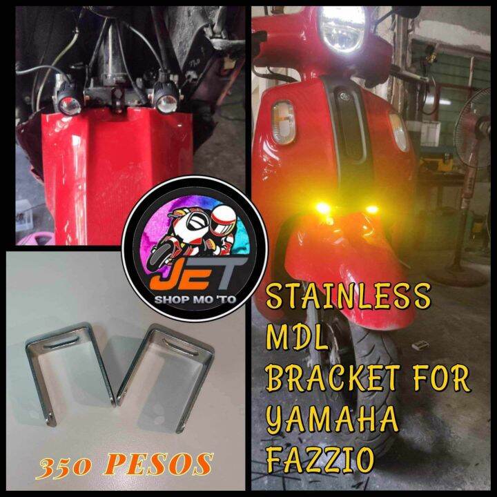 STAINLESS MDL BRACKET FOR FAZZIO | Lazada PH