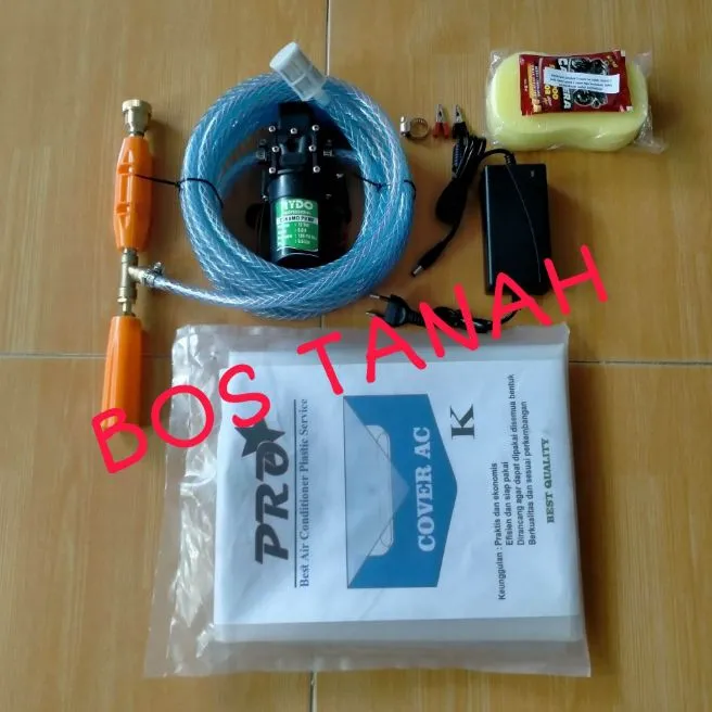 Alat steam 160 psi cuci motor mini murah Paket plastik cuci ac Pompa dc ...