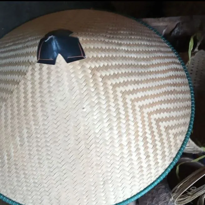 Topi /caping dari anyaman bambu | Lazada Indonesia