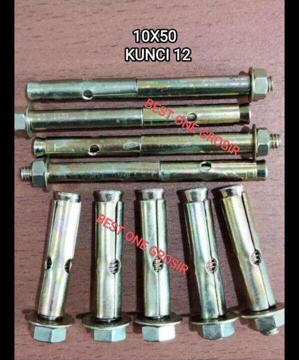 DYNABOLT 10X50 / DINABOL 10X50 / DYNABOLT KUNCI 12MM | Lazada Indonesia
