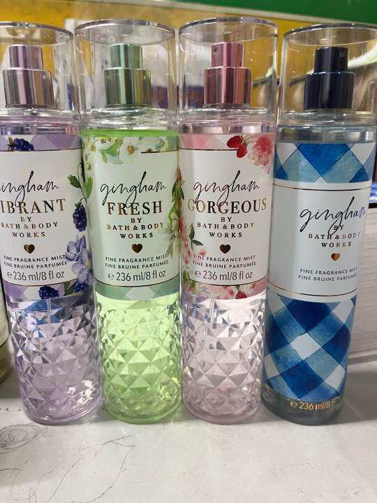 Gingham body mist bath and body works 236ml | Lazada