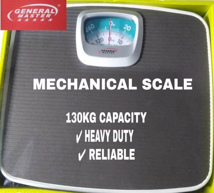 Personal Weighing Scale Human Mechanical Scale Timbangan GENERAL MASTER ...