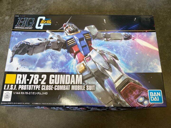 Bandai Hg 1/144 rx78-2 gundam (New kit ) | Lazada