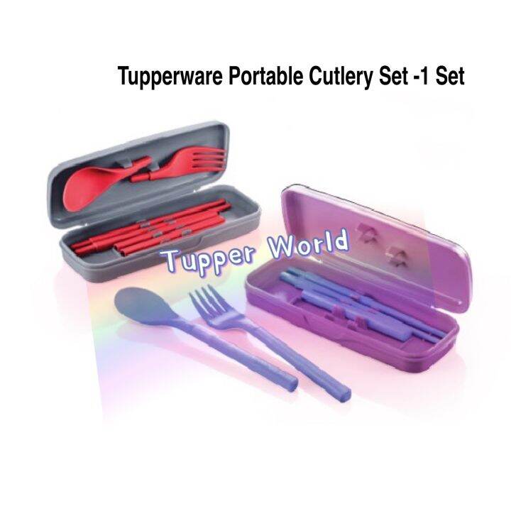 Tupperware Portable Cutlery Set | Lazada