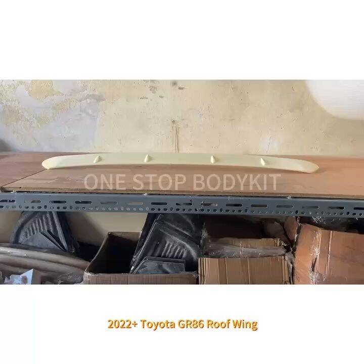 TOYOTA GR86 2022+ REAR WINDOW ROOF WING SPOILER ABS SKIRT LIP BODYKIT ...