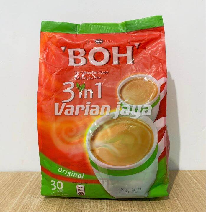 Boh Teh Tarik Milk Tea Mix 3in1 Original | Lazada Indonesia