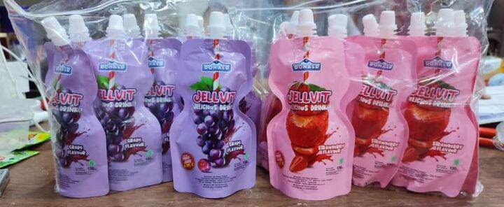 Donald jelly vit jelicious drink by nabati 130 ml / minuman jelly segar ...