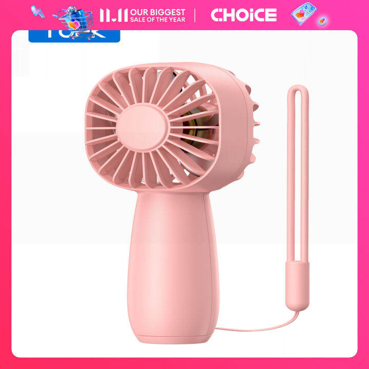 TOPK Handheld Fan Cooler Portable Small Usb Charging Fan Mini Silent ...
