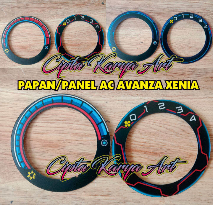 papan panel ac all new avanza xenia variasi custom | Lazada Indonesia