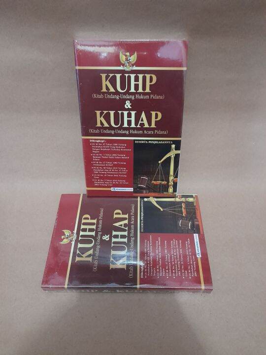 KUHP & KUHAP Beserta Penjelasannya - Sinarsindo Utama | Lazada Indonesia