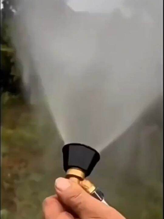 Copper Black Cyclone Nozzle Agricultural Atomization 360 Adjustable ...