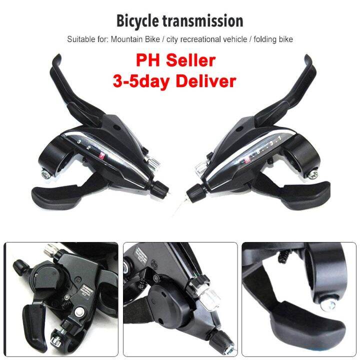 Shimano shifter 7/8/9 speed MTB EF65 combo shifter 3×7/3×8/3×9 speed ...