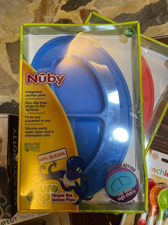 Nuby Miracle Suction plate | Lazada PH