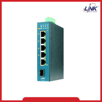 สวิช Link PS-3140 Lite Managed Industrial PoE+ Switch, 4-Port 10/100 ...