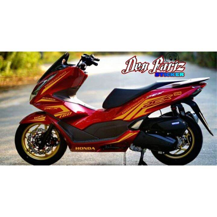 COD striping pcx 160, stiker cutting list bodi honda pcx 160 sticker ...