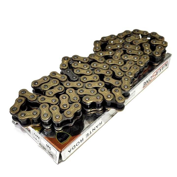 RANTAI TARIK RODA GOLD NAKAZONE 428H | Lazada Indonesia