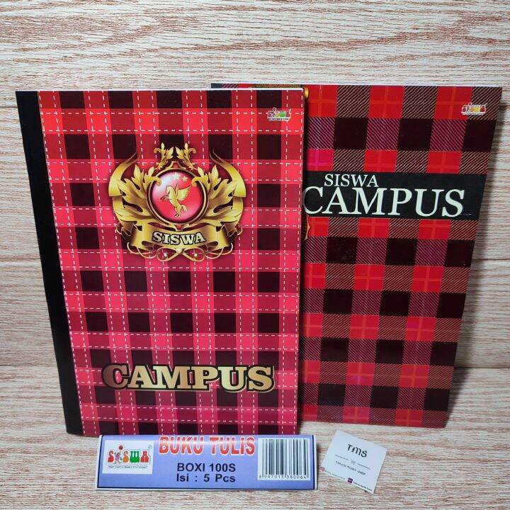 Buku Tulis Campus BOXY Siswa 100 lembar isi 5 buku murah | Lazada Indonesia