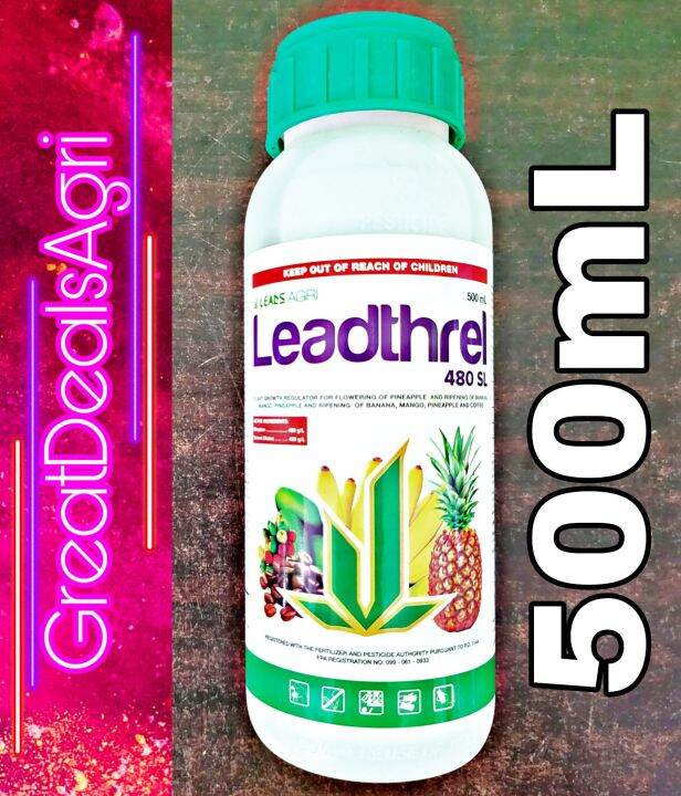 LEADTHREL 480 SL ETHEPHON PLANT GROWTH REGULATOR (500mL) by LEADS AGRI ...