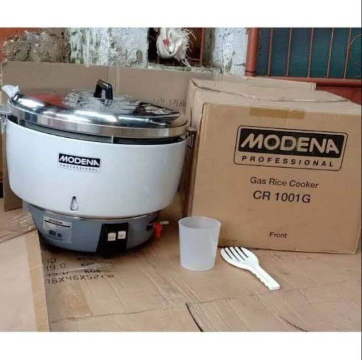 MODENA GAS RICE COOKER 10 LITER CR 1001 G PENANAK NASI BESAR GAS LPG | Lazada Indonesia