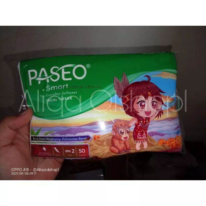 Paseo Travel Pack Tisu Paseo Smart 50 Sheets 2 Ply Tissue | Lazada ...
