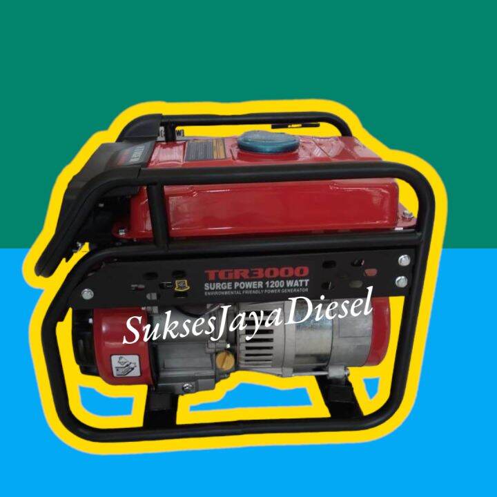Genset Tiger 1200Watt 4Tak / Generator Bensin | Lazada Indonesia