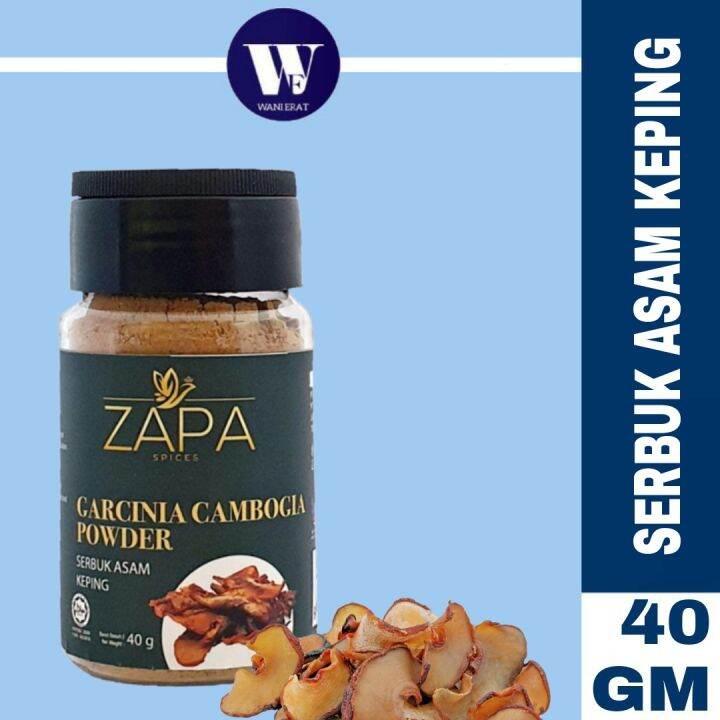 [40GM] ZAPA SPICES SERBUK ASAM KEPING | GARCINIA CAMBOGIA POWDER | Lazada
