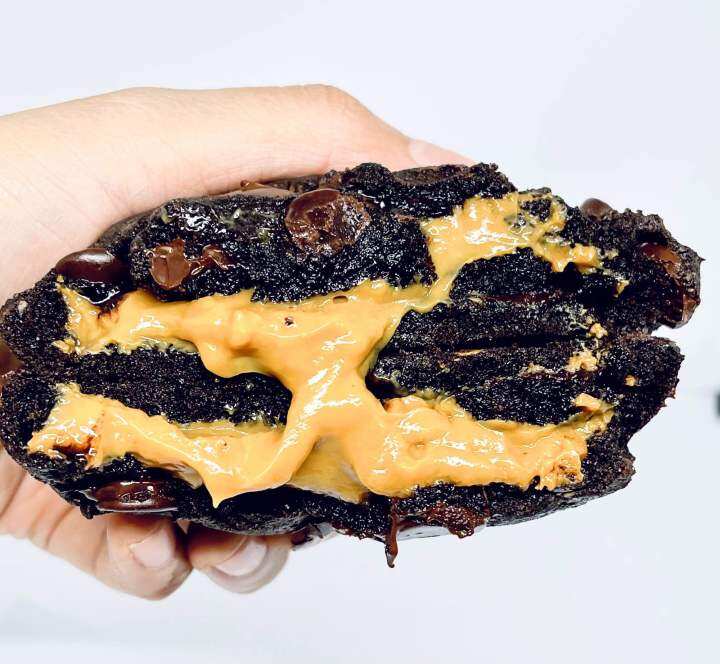 SUGARFREE KETO GIANT DOUBLE CHOCOLATE YEMA COOKIES(3pieces) | Lazada PH