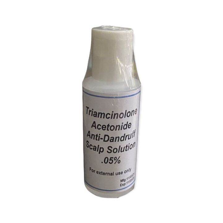 Triamcinolone acetonide 0.05% anti-dandruff scalp solution | Lazada PH