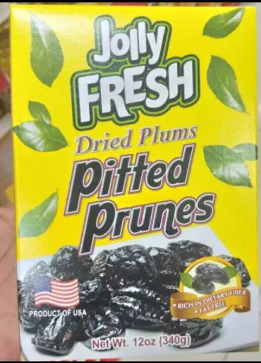 Jolly Fresh Dried Plum Pitted Prunes 340g. | Lazada PH