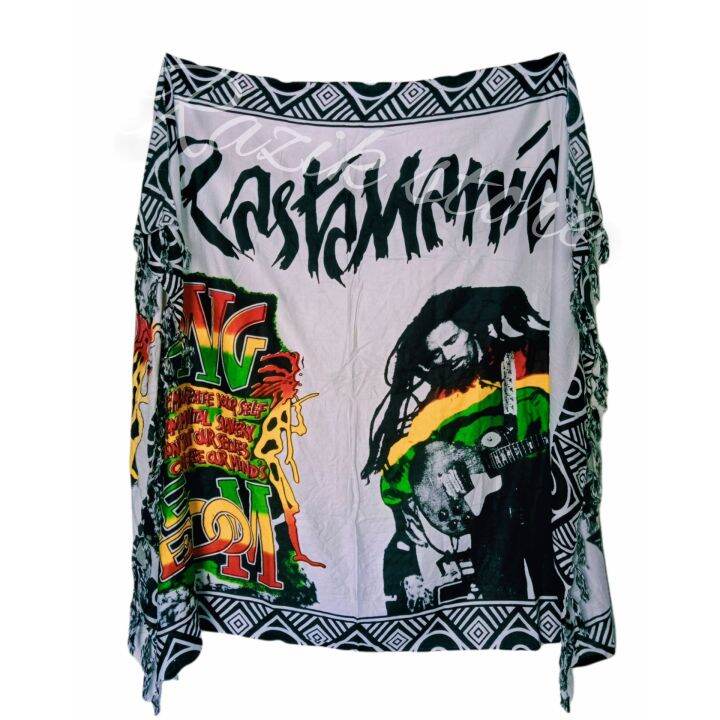 KAIN BALI CORAK BOBMARLEY SONG/KAIN PANTAI REGGAE/KAIN KAP MOBIL/KAIN ...