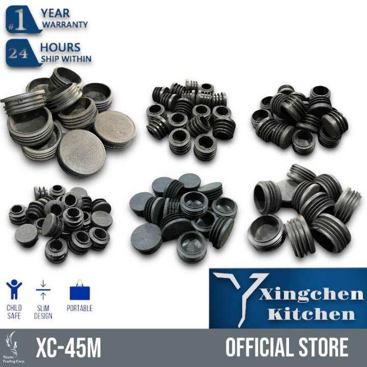 Round Plastic Pipe Footing Inner Insert Tubing Endcaps ( Virgin Plastic ...