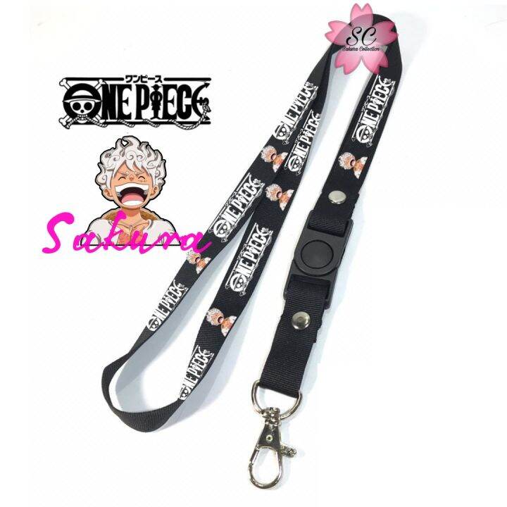 Tali Lanyard Anime ONE PIECE MONKEY D LUFFY CHOPPER GEAR / GANTUNGAN ...