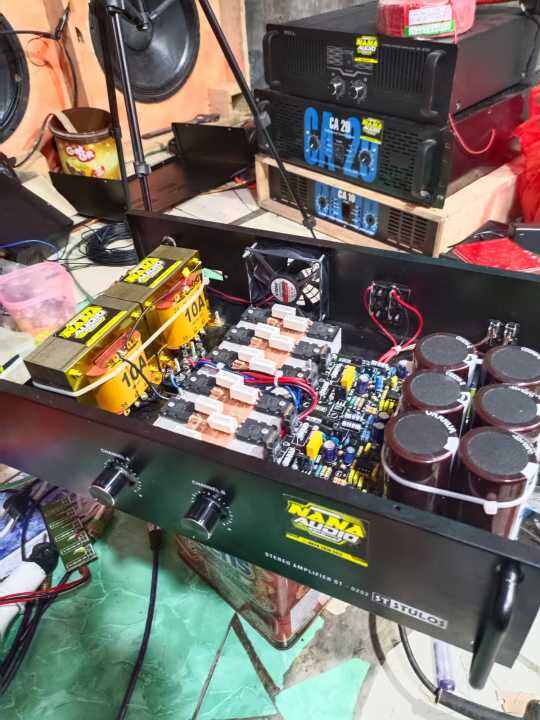 POWER AMPLIFIER RAKITAN 10A DOBEL TRAVO | Lazada Indonesia