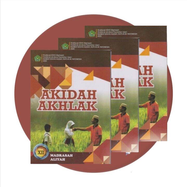 Buku Akidah Akhlak Madrasah Aliyah Kelas 12 KMA 183 Tahun 2020 | Lazada Indonesia