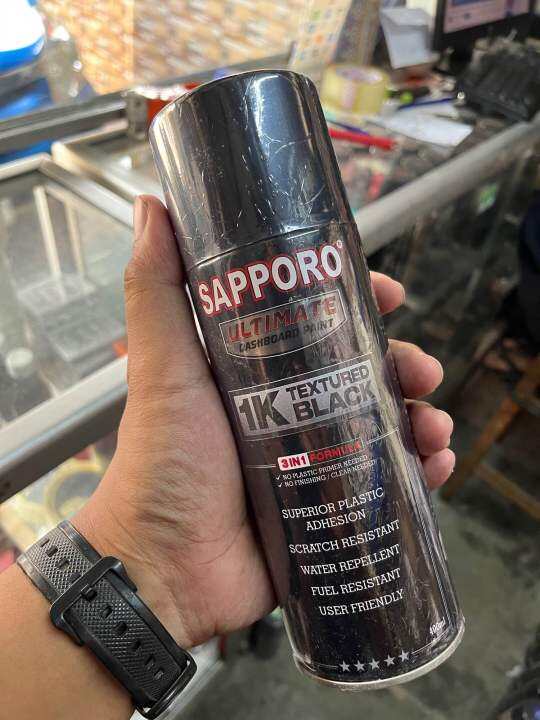 SAPPORO ULTIMATE K36T 1K DASHBOARD BLACK TEXTURE 400 ML | Lazada Indonesia