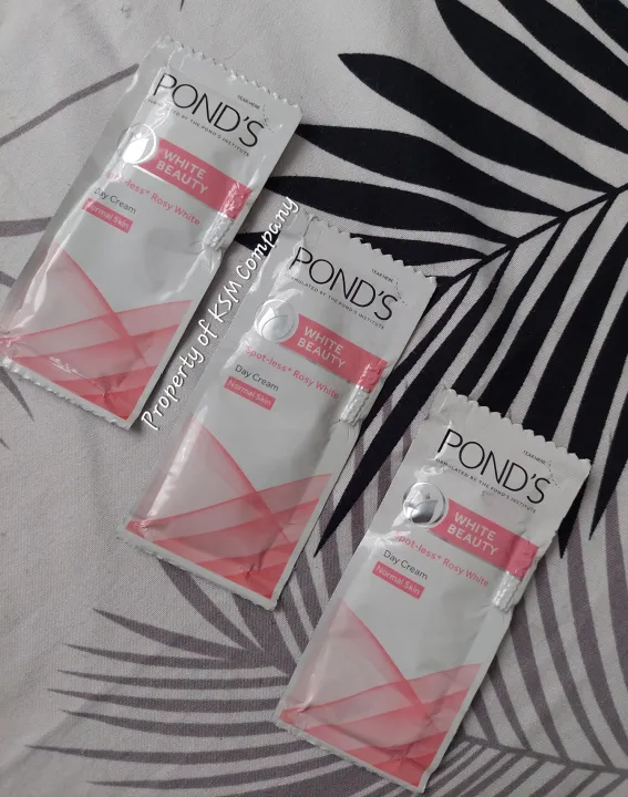 POND'S WHITE BEAUTY Spot-less Rosy White Day Cream 6g/ or 7.5g, Made in ...