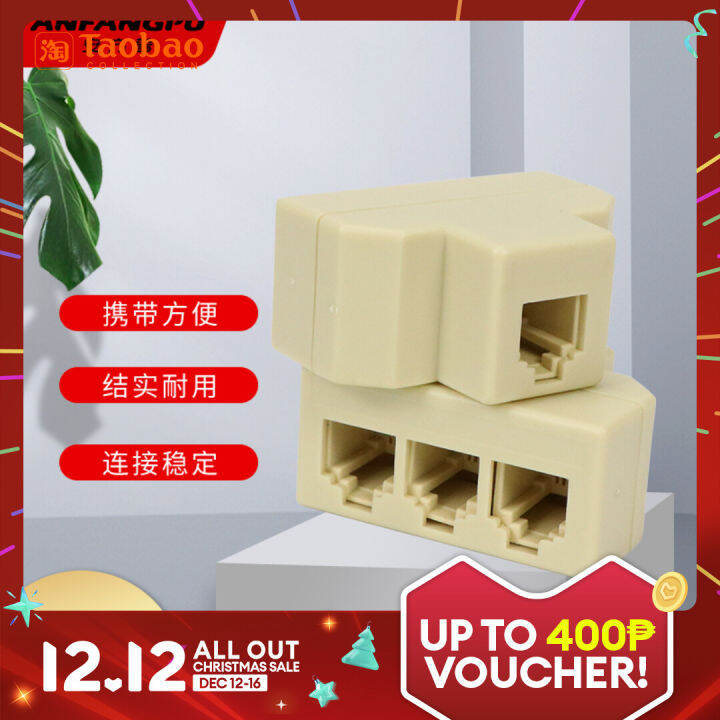 Telephone Splitter One Minute Three Home Office Landline Straight ...