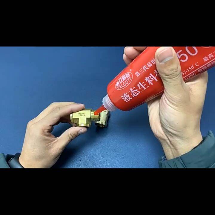 Anaerobic adhesive locking agent metal pipe thread interface sealant ...