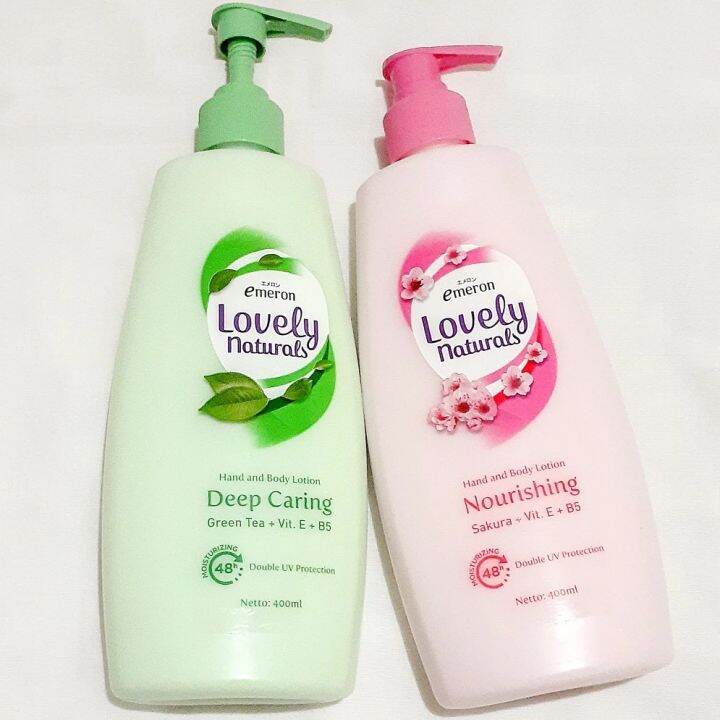 Emeron lovely Natural Body Lotion 400ml | Lazada Indonesia