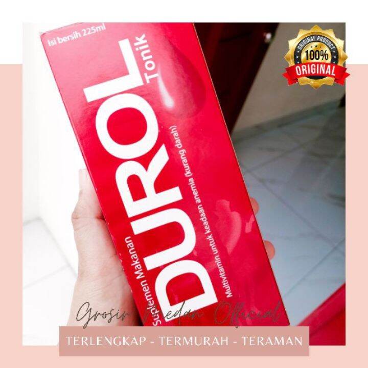 DUROL TONIK SUPLEMEN MAKANAN VITAMIN ANEMIA | Lazada Indonesia